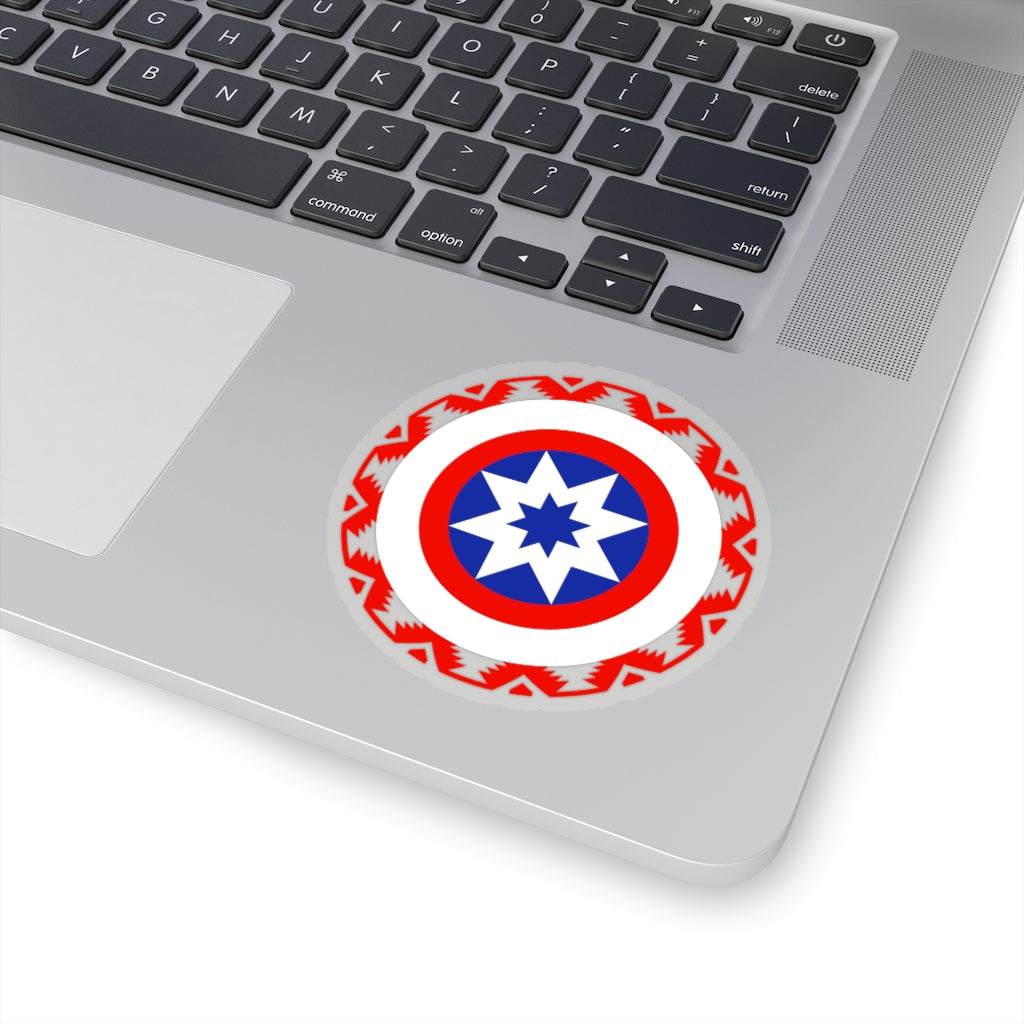 Pow Wow Shield Sticker – Pow Wow Nation Shop
